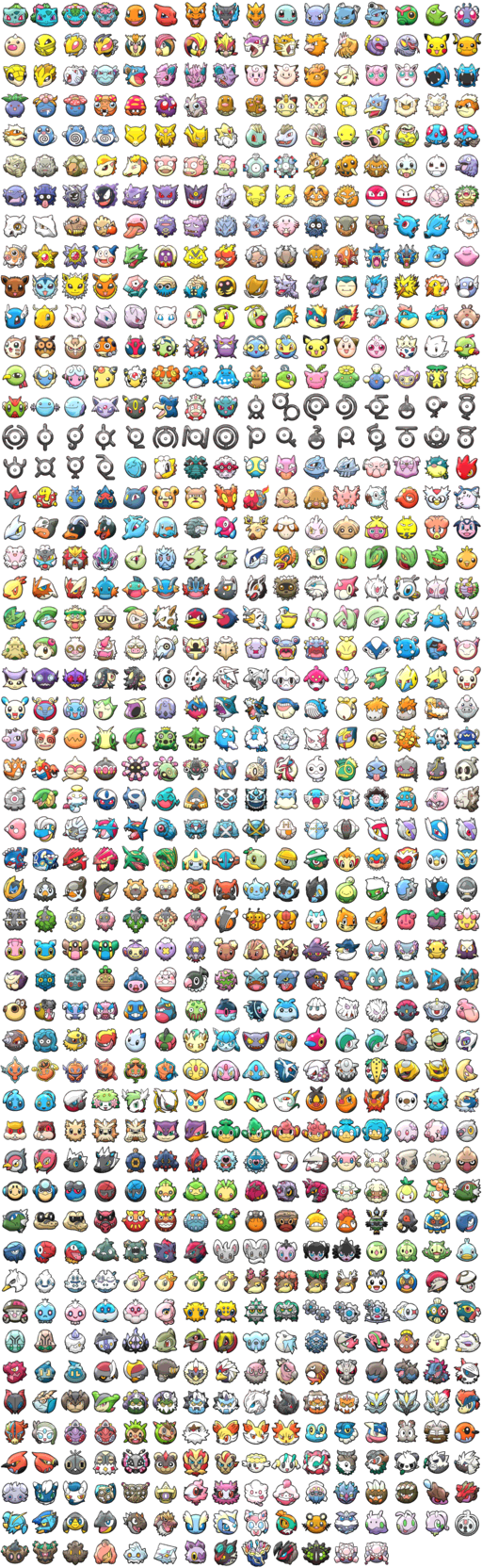 Unreleased Pokémon Info : r/PokemonShuffle